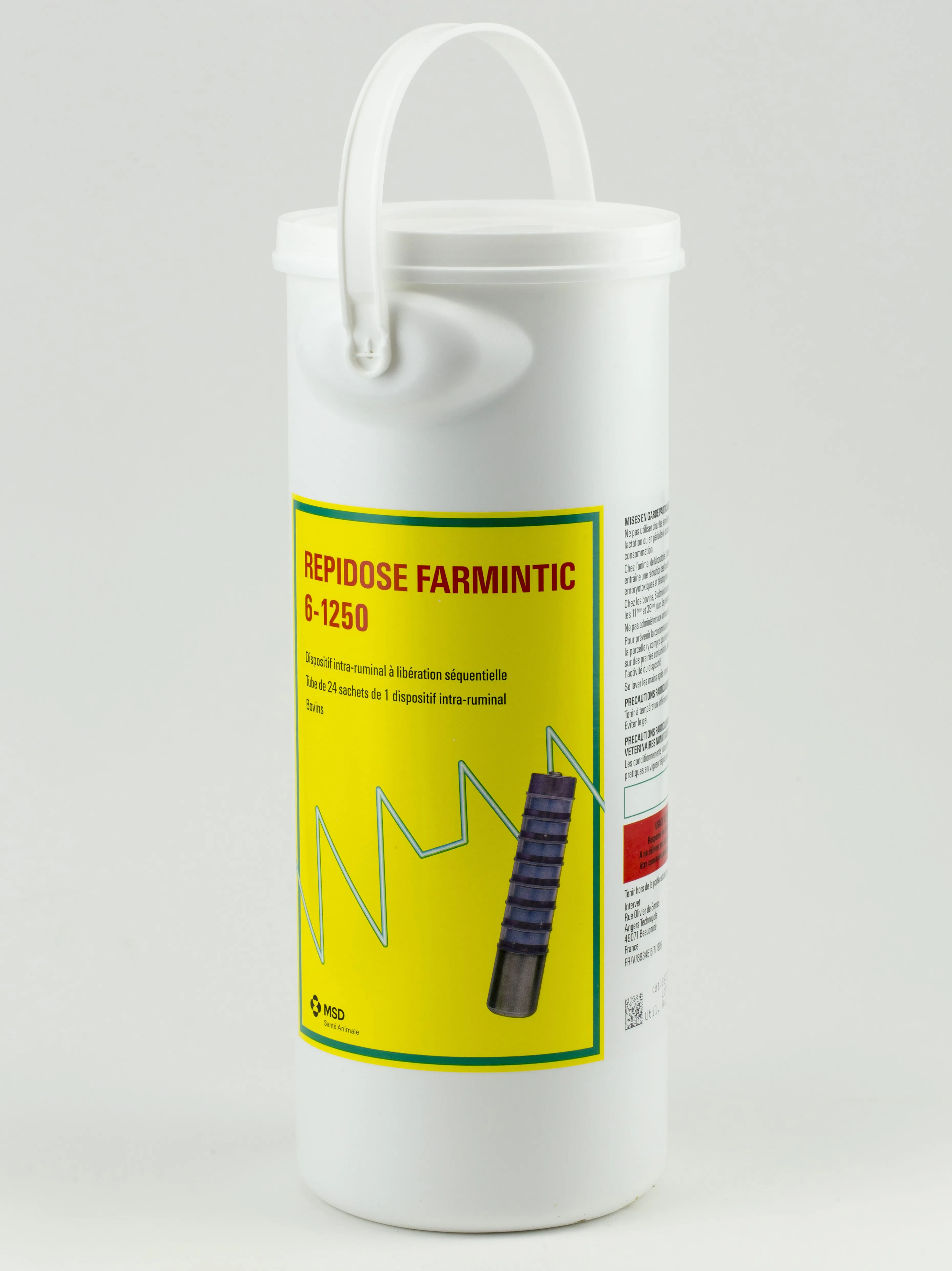 REPIDOSE® FARMINTIC 6×1250 - MSD Santé Animale France