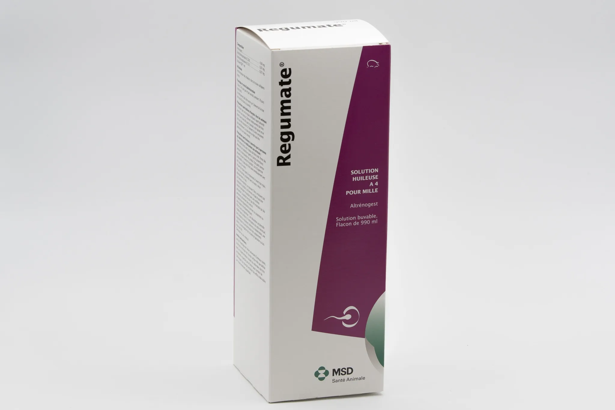 REGUMATE® EQUIN 2,2 MG/ML SOLUTION BUVABLE POUR CHEVAUX - MSD Santé ...