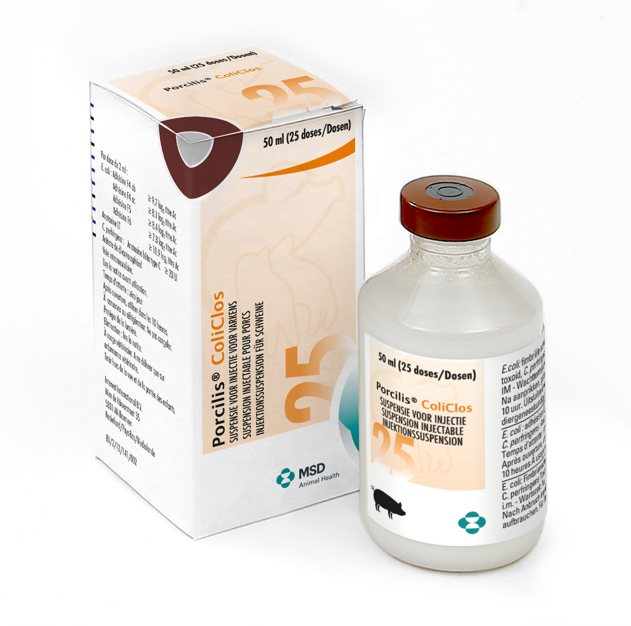 PORCILIS® COLICLOS SUSPENSION INJECTABLE POUR PORCS - MSD Santé Animale ...